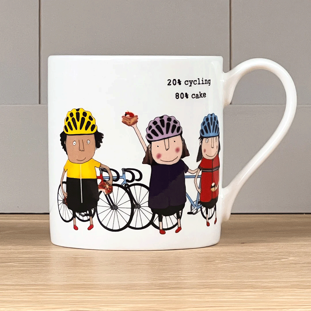 20% Cycling 80% Cake Mug | Cycle Works Yorkshire Online Store